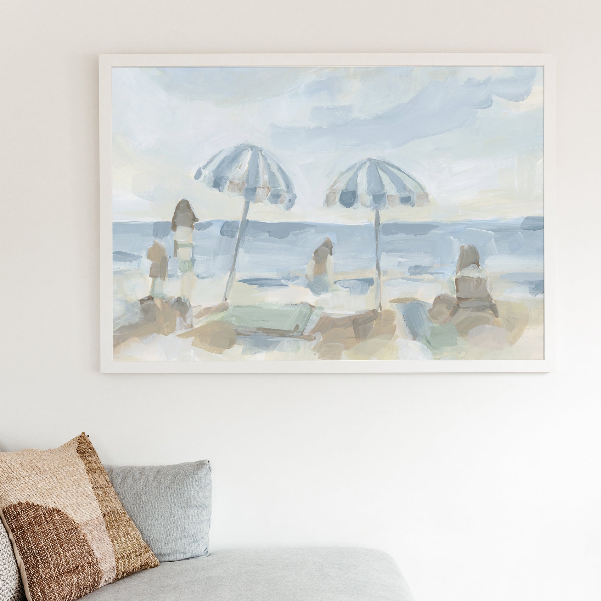 Coastal Daydream | Beach Landscape Summer Framed Art Print or Canvas ...