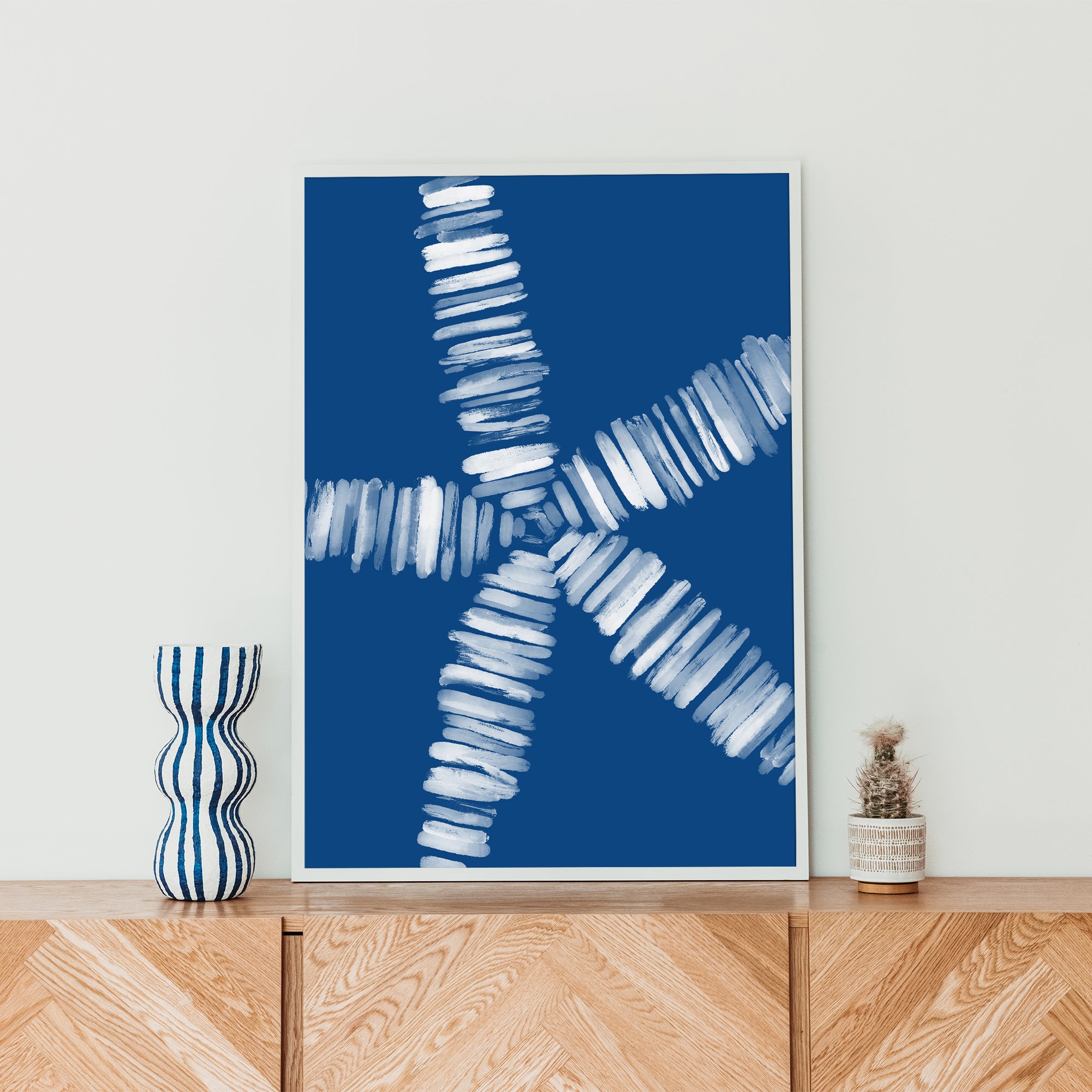 Deep Azure Blue Starfish | Jetty Home