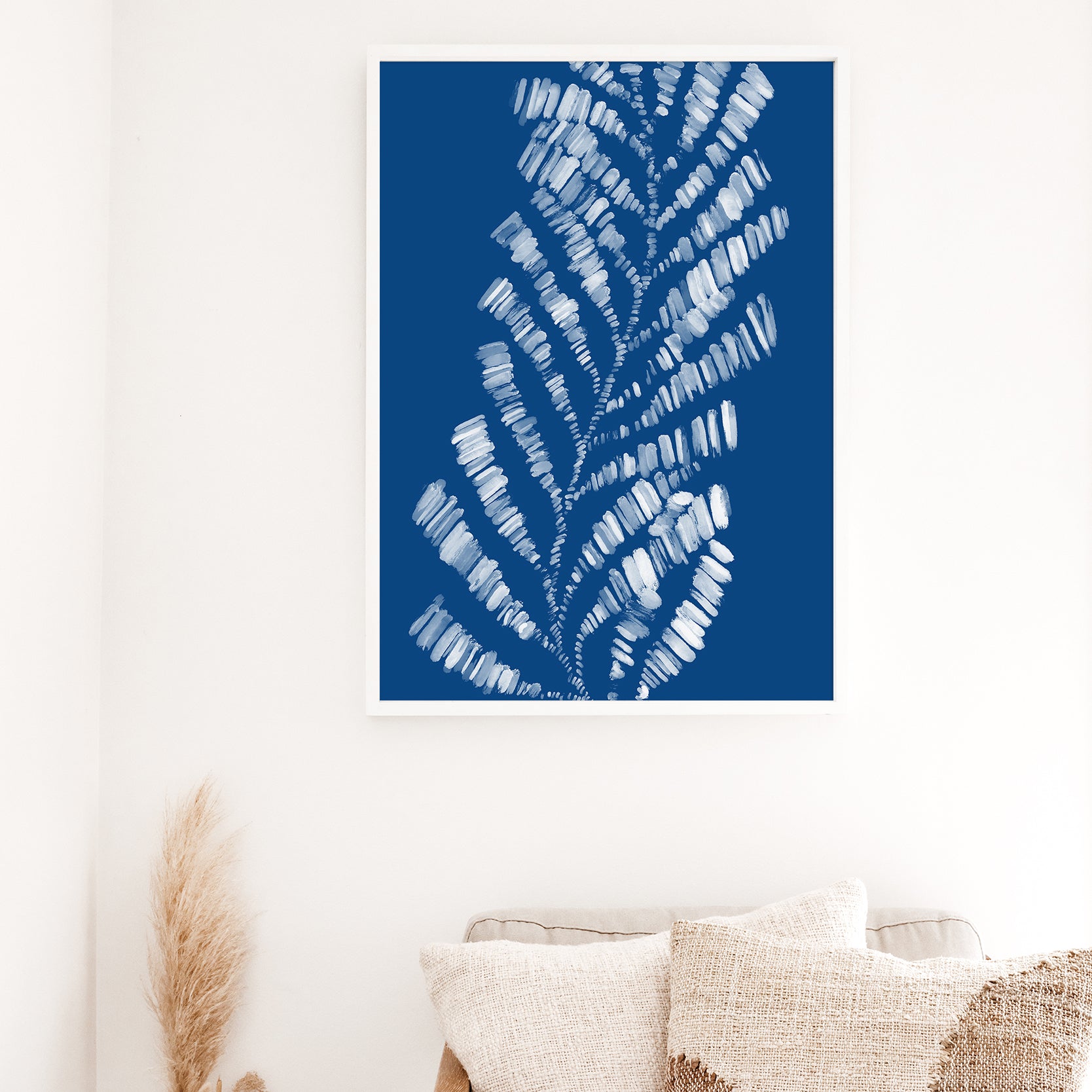 Deep Azure Blue Giant Kelp | Jetty Home