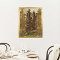 Under Cover | Autumn Woodland Forest Watercolor Painting Wall Artwork ...