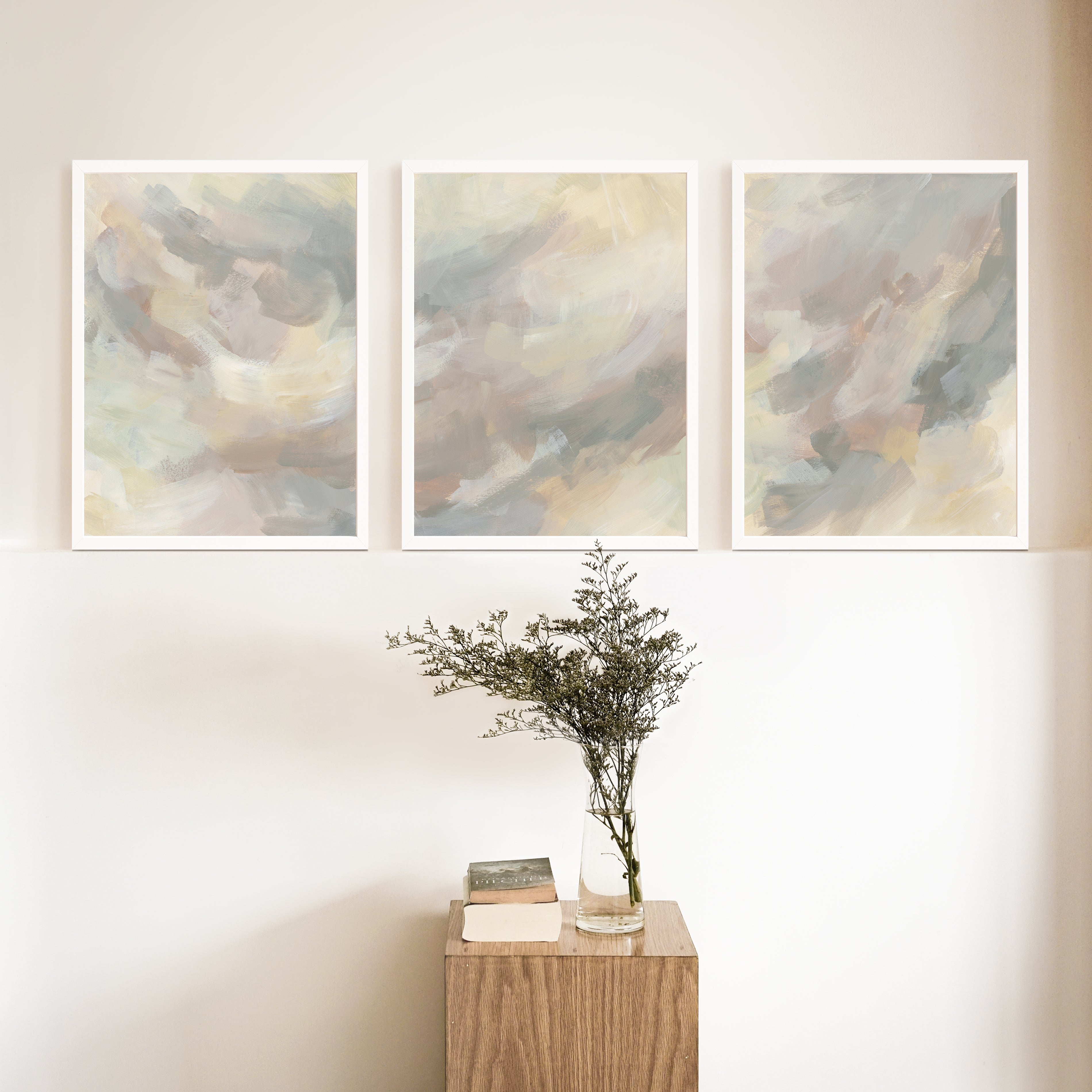 Warmed Movement Triptych - Set of 3 | Jetty Home