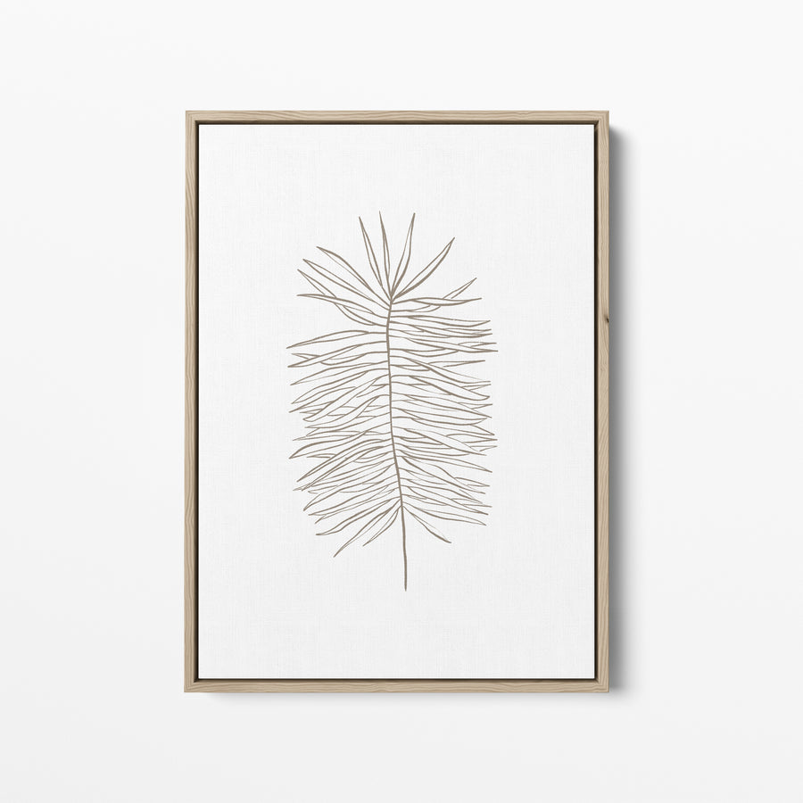 Palm Frond Line Drawing | Jetty Home