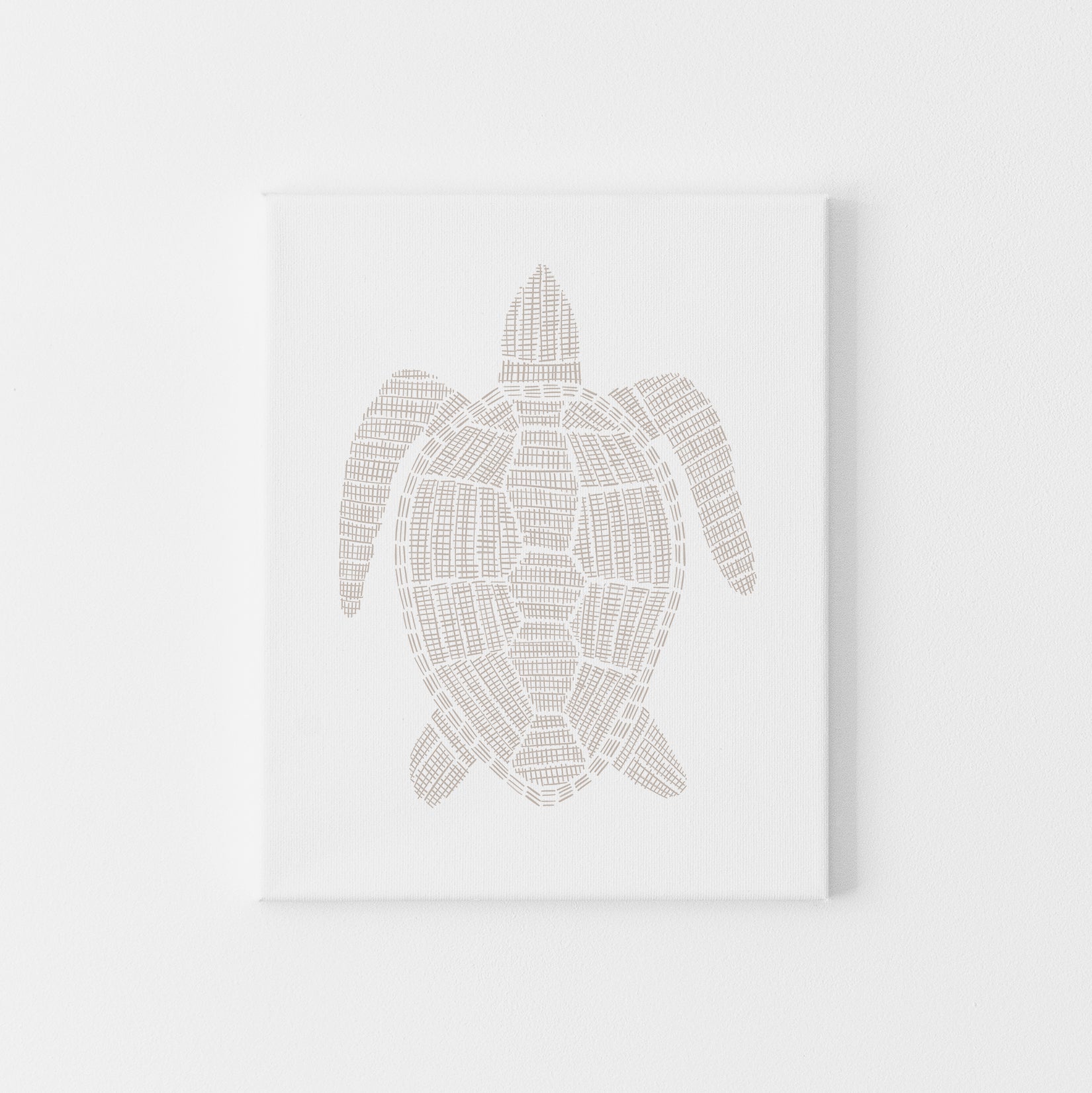 Woven Sea Turtle Illustration | Jetty Home