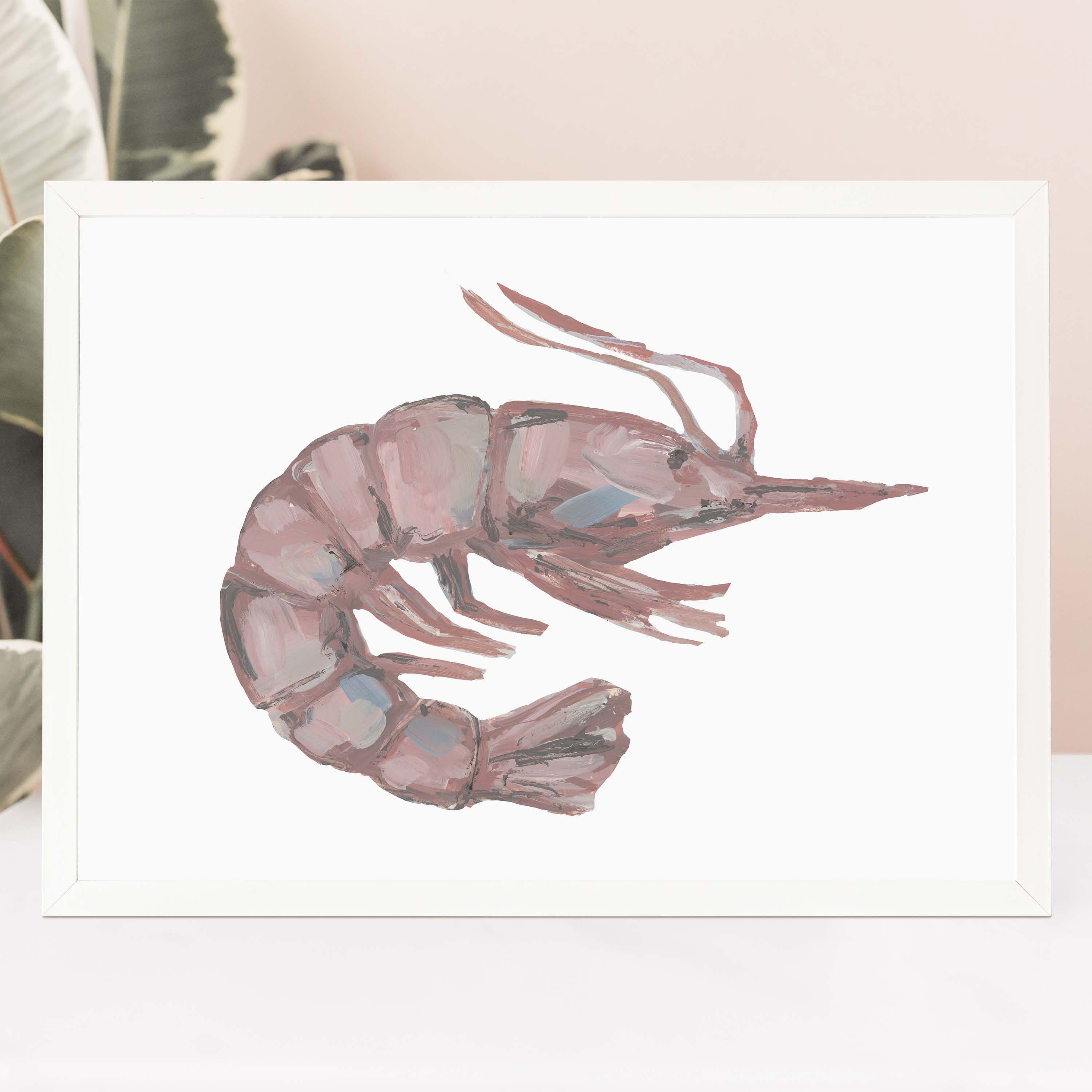 Drifted Shrimp Painting | Jetty Home
