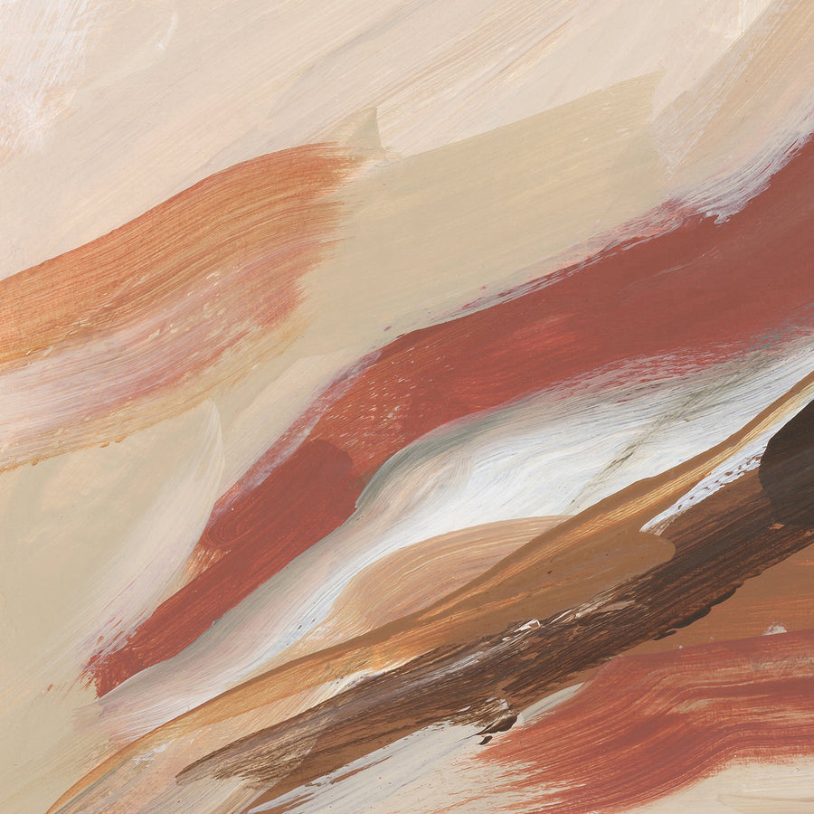 Abstract Earth Tones Paintings - Set of 2 | Jetty Home